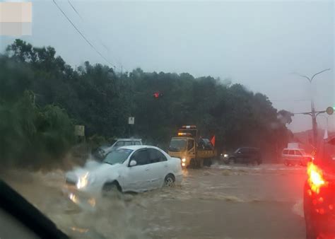 台湾遭暴雨来袭现场 破17年纪录台湾万象中国台湾网