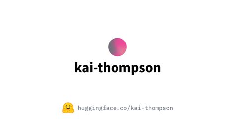Kai Thompson Kai Thompson