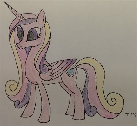 Safe Artist Tek Princess Cadance Female Solo Derpibooru