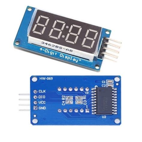 Afficheur 7 Segments TM1637 Pour Arduino Raspberry Pi Et Autres