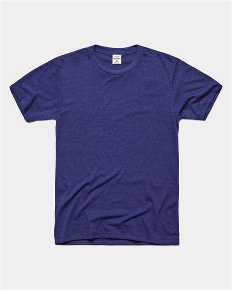 Heather Navy Unisex Vintage T Shirt Charlie Hustle