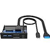 Amazon GRAUGEAR 5 25 Inch 10Gbps USB 3 2 PC Front Panel Card