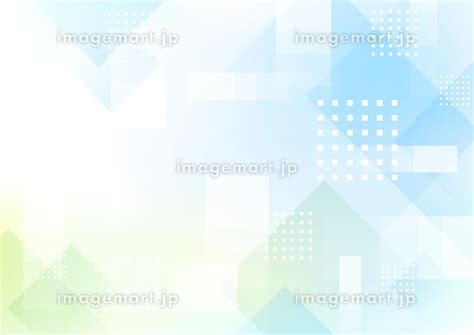 抽象的な幾何学模様と青と緑のグラデーション背景のイラスト素材 233137885 イメージマート