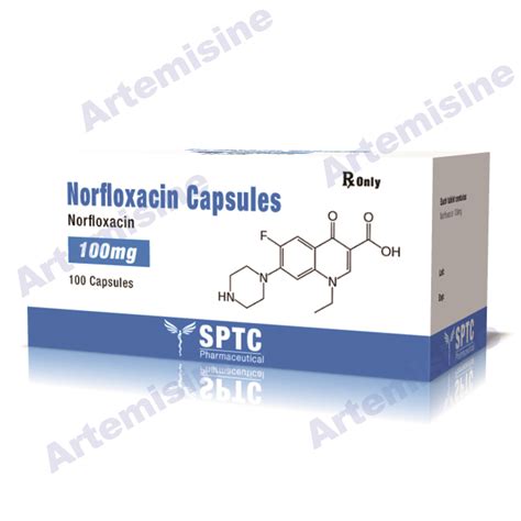 Norfloxacin Capsules 100mg Sinophare Bio Technology Co Ltd