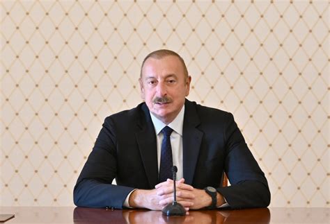 President Ilham Aliyev Beginning Of Meeting Of Ministers Of Emergency