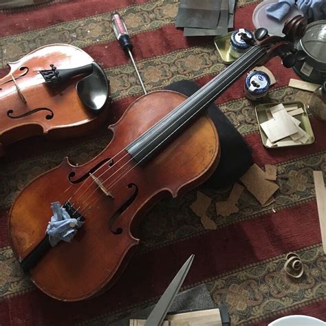 Restoring An Old Fiddle General Woodworking The Patriot Woodworker