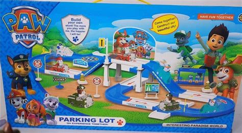 Paw Patrol Patrolne Sape Parking Garaza Set Paw Patrol Patrolne Sape