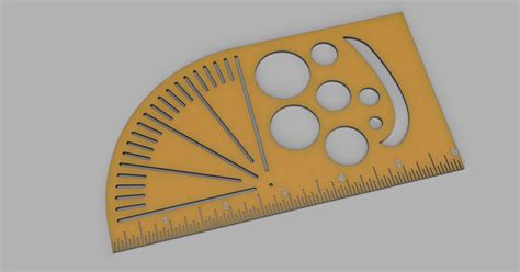Pocket Drafting Stencil By Ghrrum Download Free Stl Model
