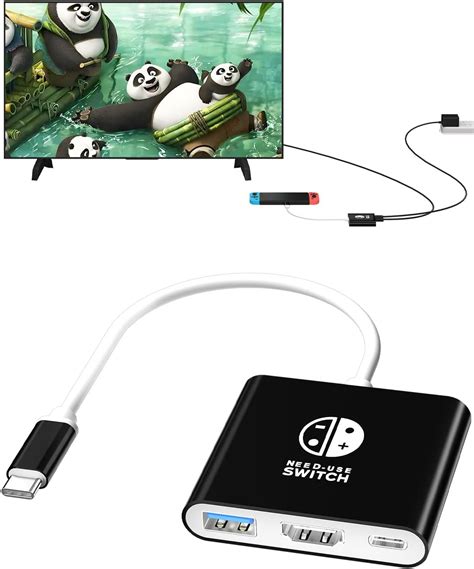 Jp Nintendo Switcholedスイッチ用スイッチドック、3 In 1ミニスイッチtvドック 4k
