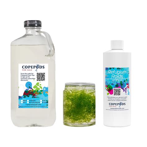 Refugium Starter Kit 1 Cup Chaeto 32oz 5 Species Pods And 16oz Refugium