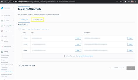 Creating A Teammate And Domain Authentication In Sendgrid Account