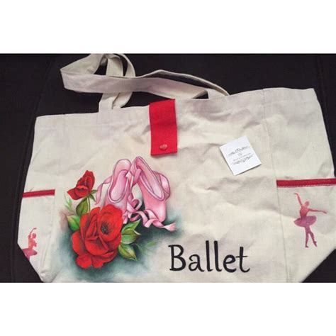 Bolsa ecobag pintada à mão rosas flores Elo7 Produtos Especiais