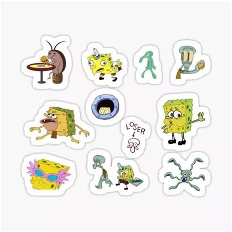 Pegatinas Bob Esponja Pegatinas Bonitas Stickers Cool Imagenes De