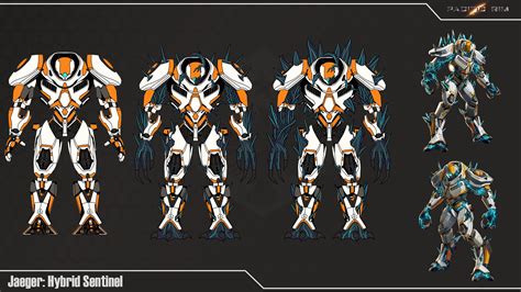Epic Jaeger And Kaiju Concept Art From Pacific Rim Up