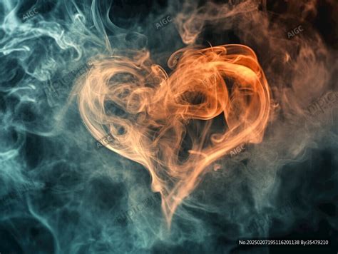 Ai创作图烟雾恋人 绘画梦幻烟雾五彩 梦幻爱心 火爆心 火热的心 心火 火燎之心 烟雾情人 火心形 似火爱情 梦幻心形 幻彩炫彩烟雾纹理 心水墨 炫彩烟雾纹理背景 多色烟雾艳丽图案背景