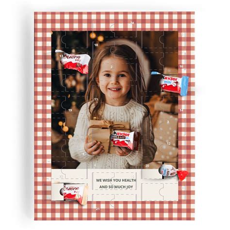 Personalised Kinder Advent Calendar Yoursurprise