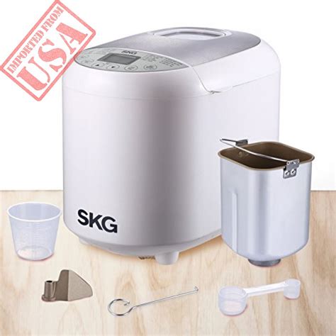 Skg Automatic Bread Machine 2lb Beginner Friendly Programmable Bread