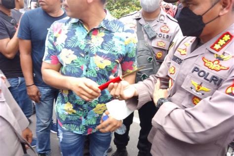 Bawa Sajam Penyusup Demo Mahasiswa Di Mataram Ditangkap