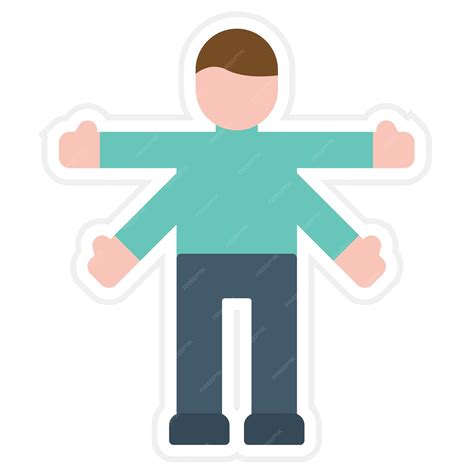 Premium Vector Virtuvian Man Icon Vector Image Can Be Used For Bioengineering Premium Vector Virtuvian Man Icon Vector Image Can Be Used For Bioengineering