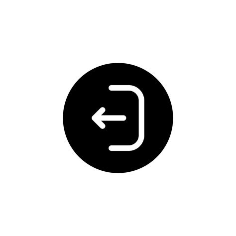 Log Out Icon Exit Icon Vector Art At Vecteezy