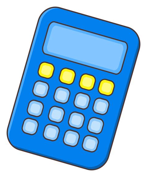 Graphing Calculator Clipart