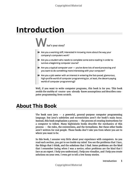 Beginning Programming With Java For Dummies 6th Edition Fahasacom