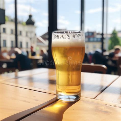 Villagecore Beer Glass A Photo Realistic Hyperbole Of Environmental