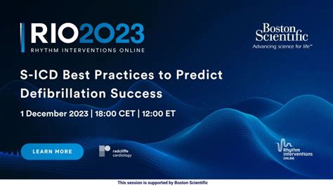 What Are The Best Practices For S Icd Usage To Predict Defibrillation