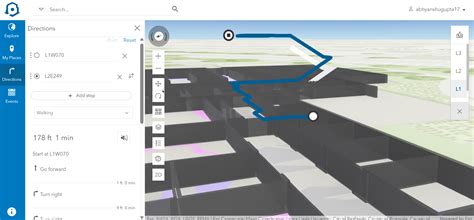 Routing In 3d On Indoor Viewer Esri Community