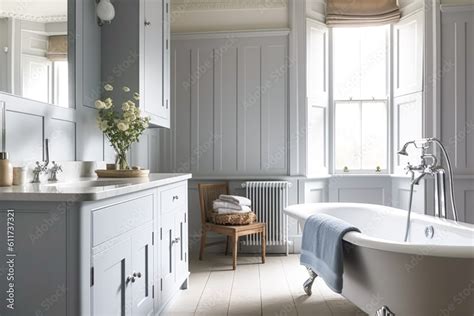 Pale Blue Bathroom Decor Interior Design And Home Improvement Bathtub