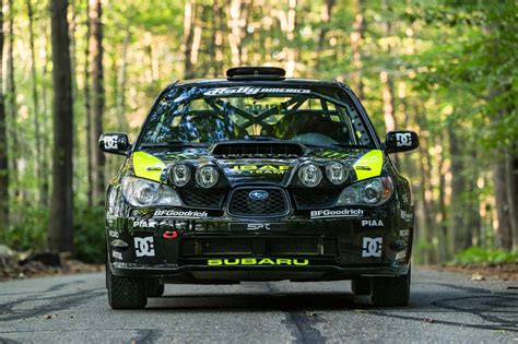 Fancy Owning Ken Blocks Old Subaru Wrx Sti Rally Car Carscoops