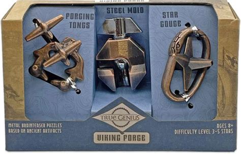 True Genius Viking Forge Brainteaser Puzzle By Project Genius Barnes