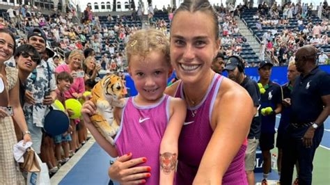Watch Aryna Sabalenka Meets Adorable Mini Doppelganger At Us Open 2024 India Today