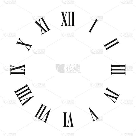 钟面素材 花瓣网