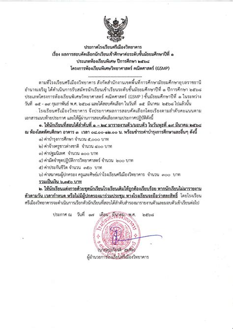 ฝ่ายวิชาการโรงเรียนศร ฝ่ายวิชาการโรงเรียนศรีเมืองวิทยาคาร