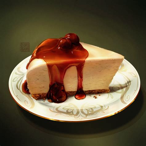 Yorugami On Twitter RT ArtofYorugami Food Paintings Cake