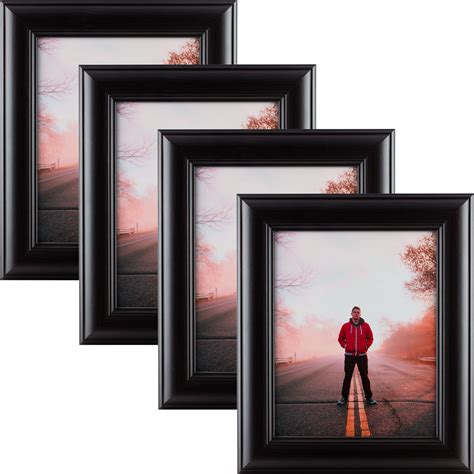 Craig Frames Dakota N Brazilian Walnut Picture Frame 8x10 Inch Set Of 4