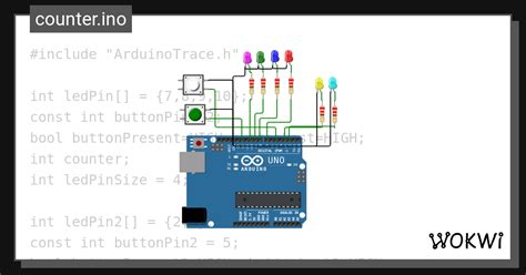 Counter Ino Wokwi Esp Stm Arduino Simulator