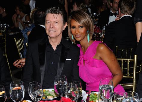 Iman And David Bowie Celebrate 20th Wedding Anniversary Cutest Couple