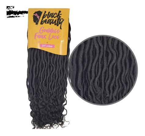 Cabelo Black Beauty Goddess Faux Locs Gramas Frete grátis