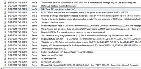 How To Find The Last Time Sql Server Was Started Part L Learn Sql