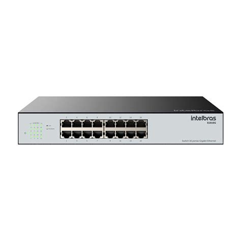 Switch 10 Portas Fast Ethernet Com 8 Portas Poe S1010f P