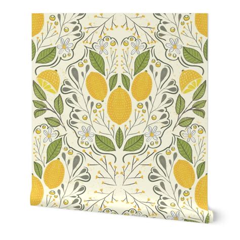 Lemon Drop Yellow Wallpaper Shutterfly