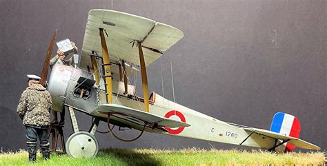 132nd Scale Bristol Scout C Ready For Inspection Aircraft