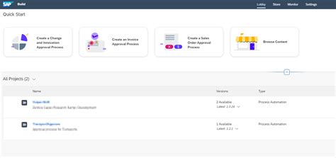 Transporting Content In Sap Build Process Automati Sap Community