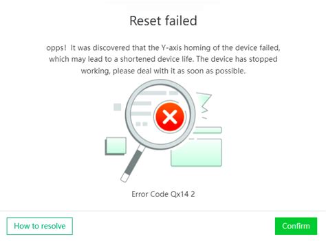Troubleshoot M1 Error Code Qx14 2 XTool