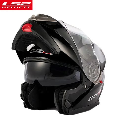 Ls2 Ff318 Modular Motorcycle Helmet Dual Visor Flip Up Moto Helmet With