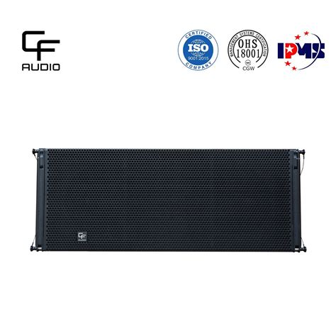 dual 12 inch professional audio speaker active external three way line array full range speaker