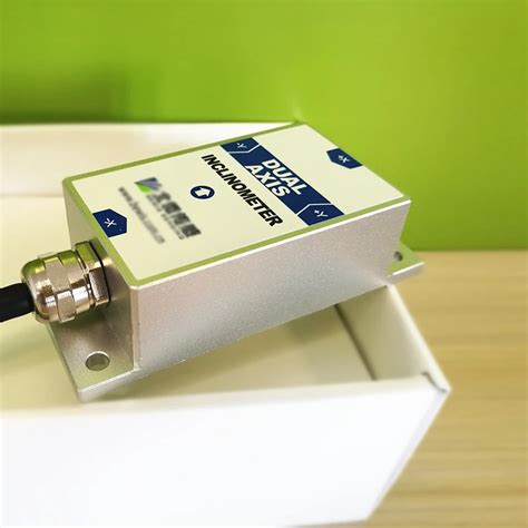 BWK220 Tilt Angle Sensor Dual Axis Inclinometer With Accuracy 0 2