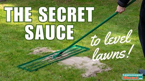 Lawn Leveling Secrets Say Goodbye To Bumpy Surfaces Lawnmowerfixed